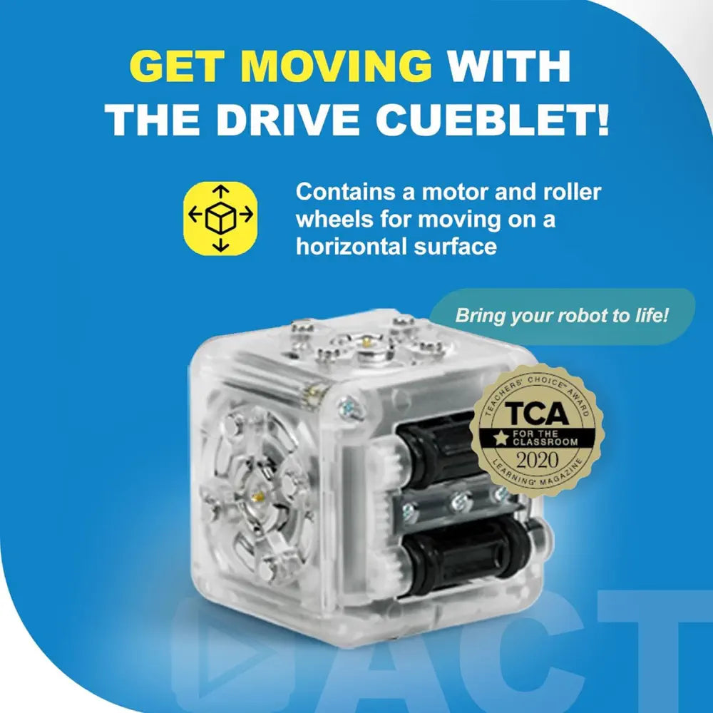 Modular Robotics Drive Cubelet - STEM Robotics Blocks Construction Kit ...