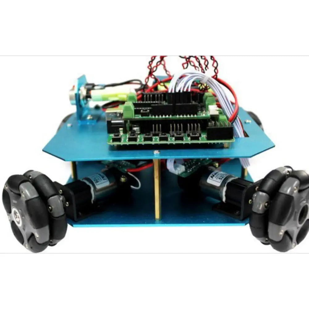 4WD 58mm Omni Wheel Arduino Robot - RobotShop