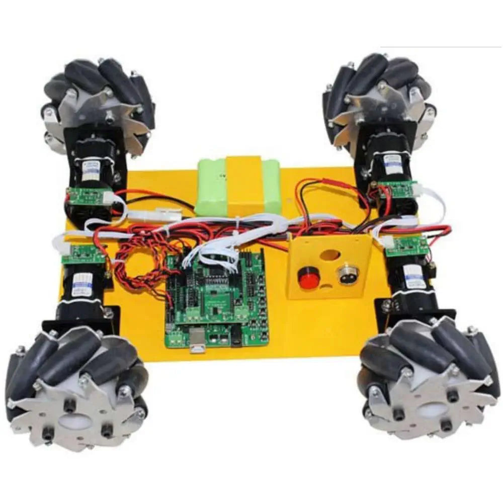 4WD Arduino Compatible Basic Mecanum Robot - RobotShop