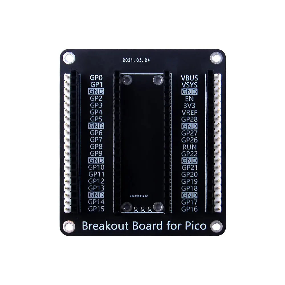 52Pi Breakout HAT for Raspberry Pi Pico/Pico W - RobotShop