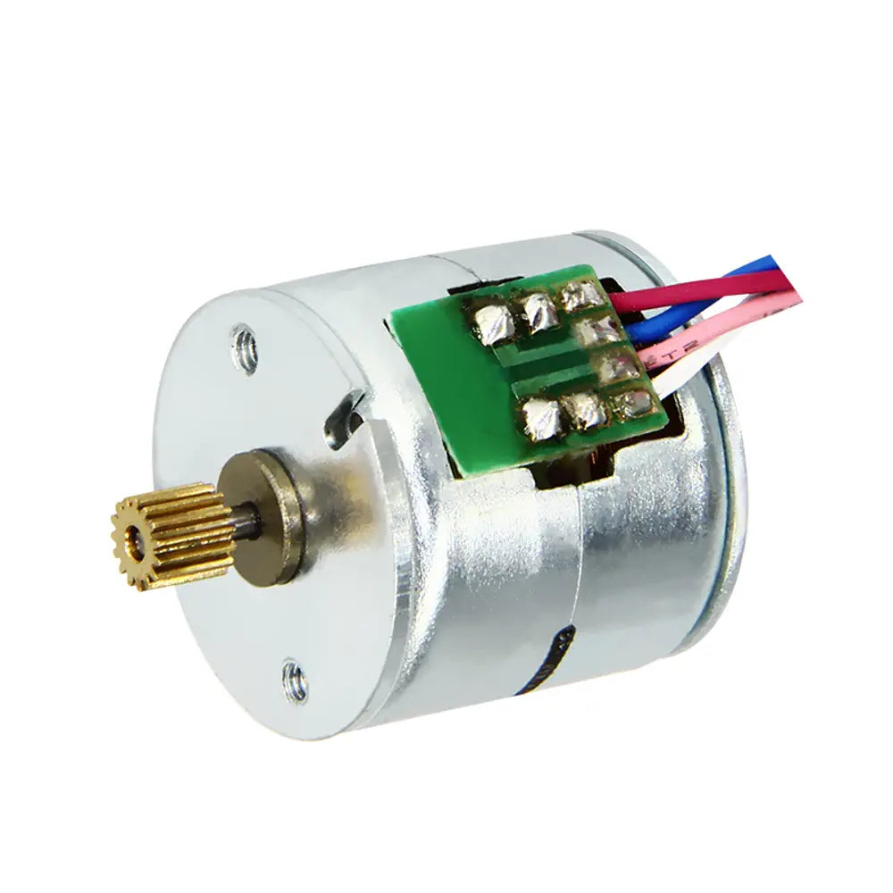 BY PM Stepper Motor 20BY25-034A – 20 mm 6 V Permanent Magnet Stepper ...