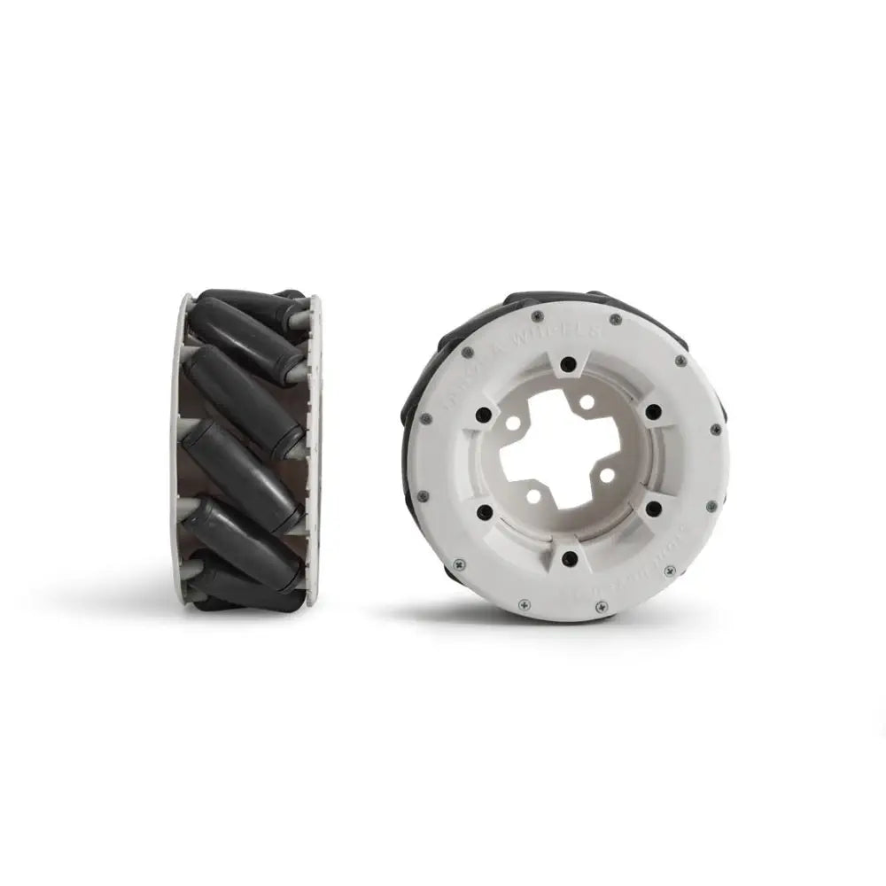 203 mm Heavy Duty Mecanum Wheels (2L+2R), 150kg Payload - Vanora Wheel ...