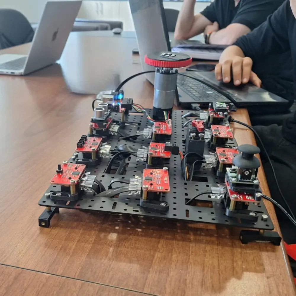 SMD EDUCATION KIT for Teaching Robotics Sensors and Actuators - RobotShop