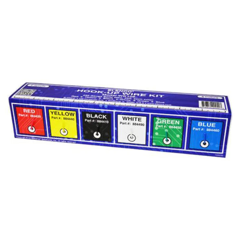 Elenco AWG22 Solid Wire Kit (6 Colors) - RobotShop