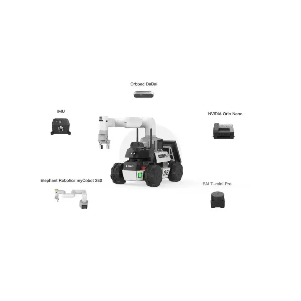 LIMO COBOT：Autonomous Compound Mobile Robot - RobotShop