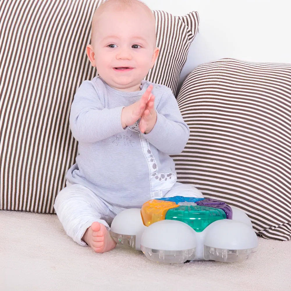 TTS Glow & Go Bot: Multi-Sensory Robot Toy - RobotShop