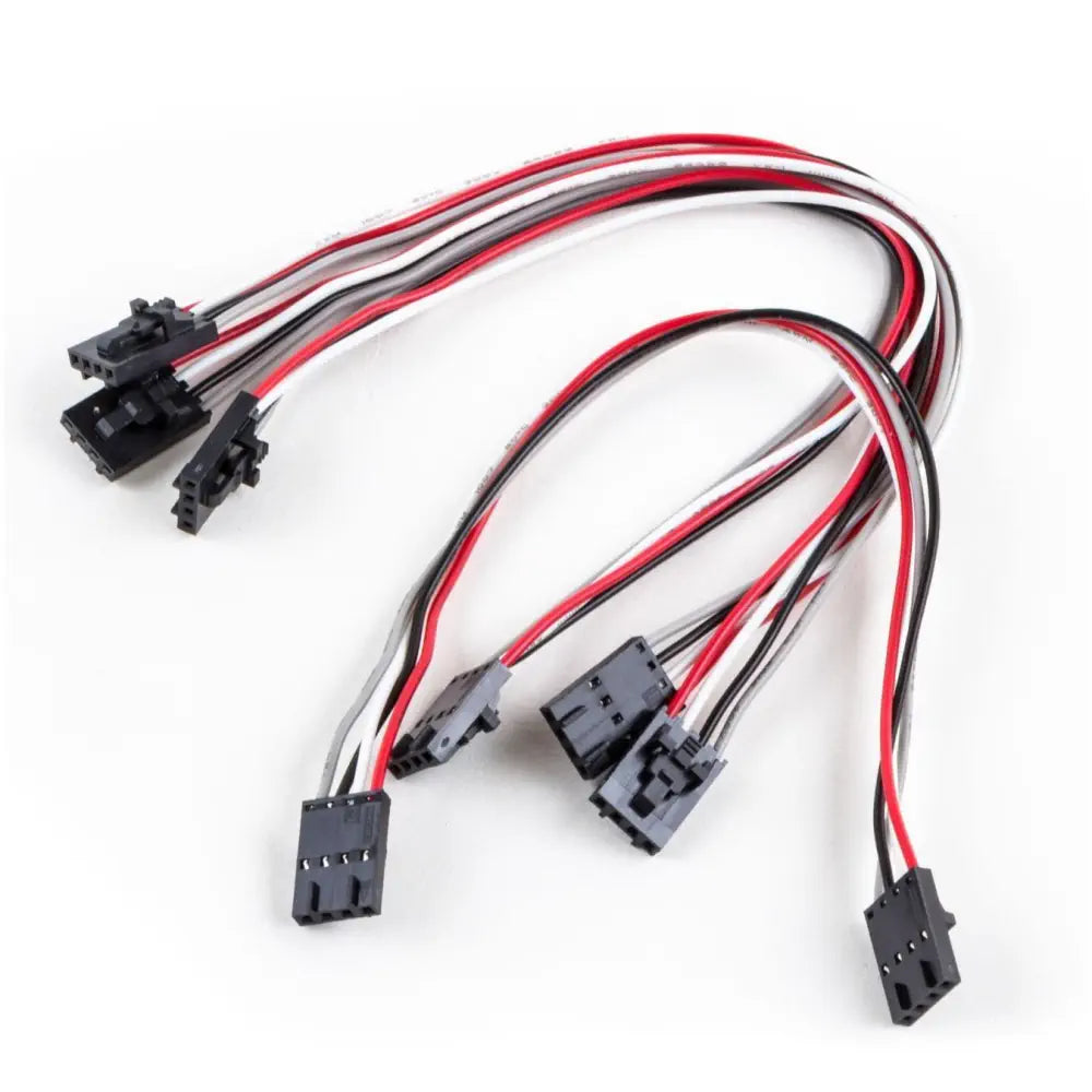 8" 4-Pin/I2C Connector Cable (4pk) - RobotShop