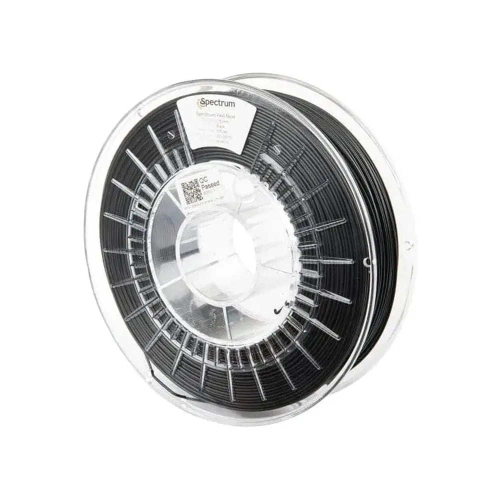 Spectrum Filaments Black - 1.75mm PA6 Neat Filament - 0.75 kg - RobotShop