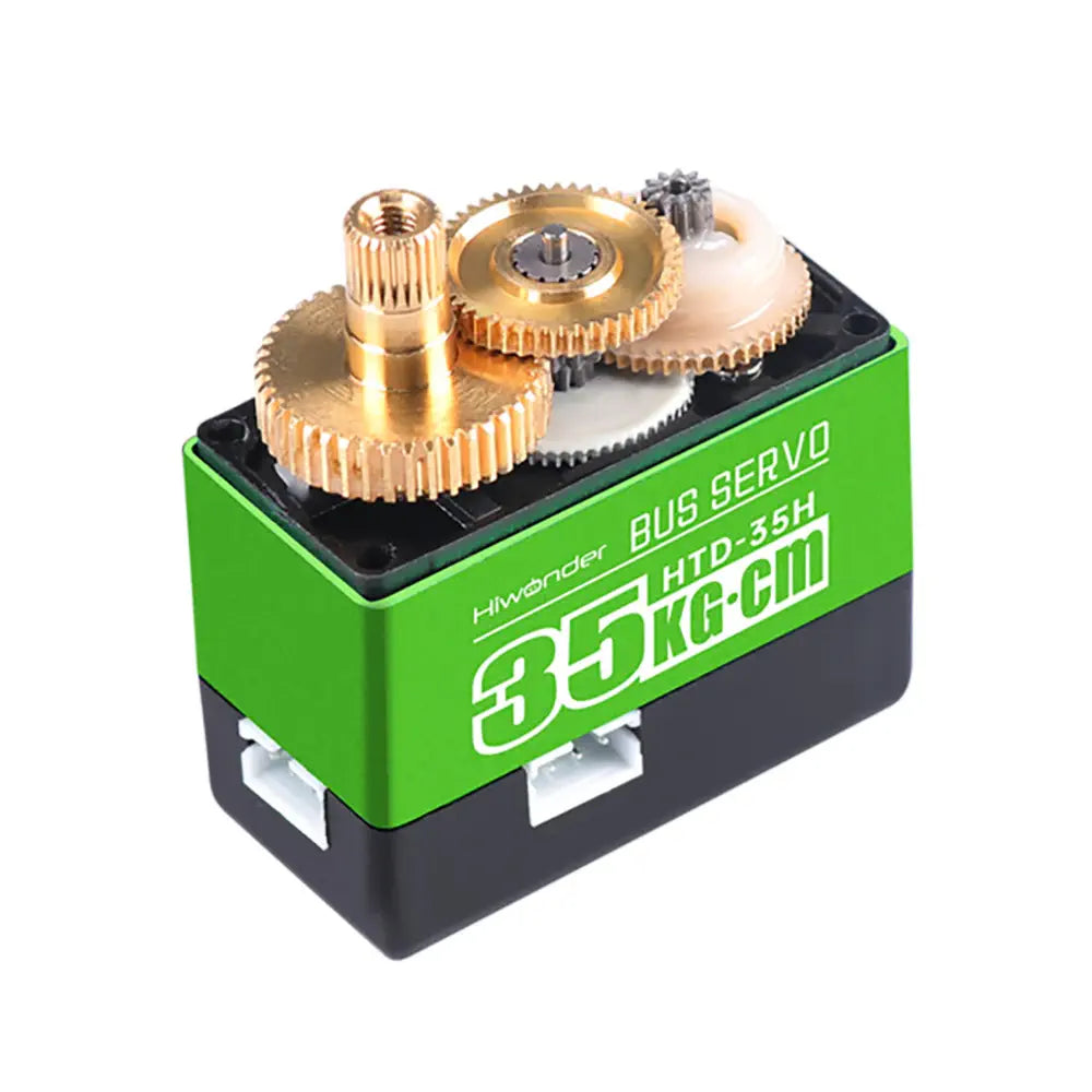 Hiwonder HTD-35H High Voltage Serial Bus Servo 35KG Torque with Three ...