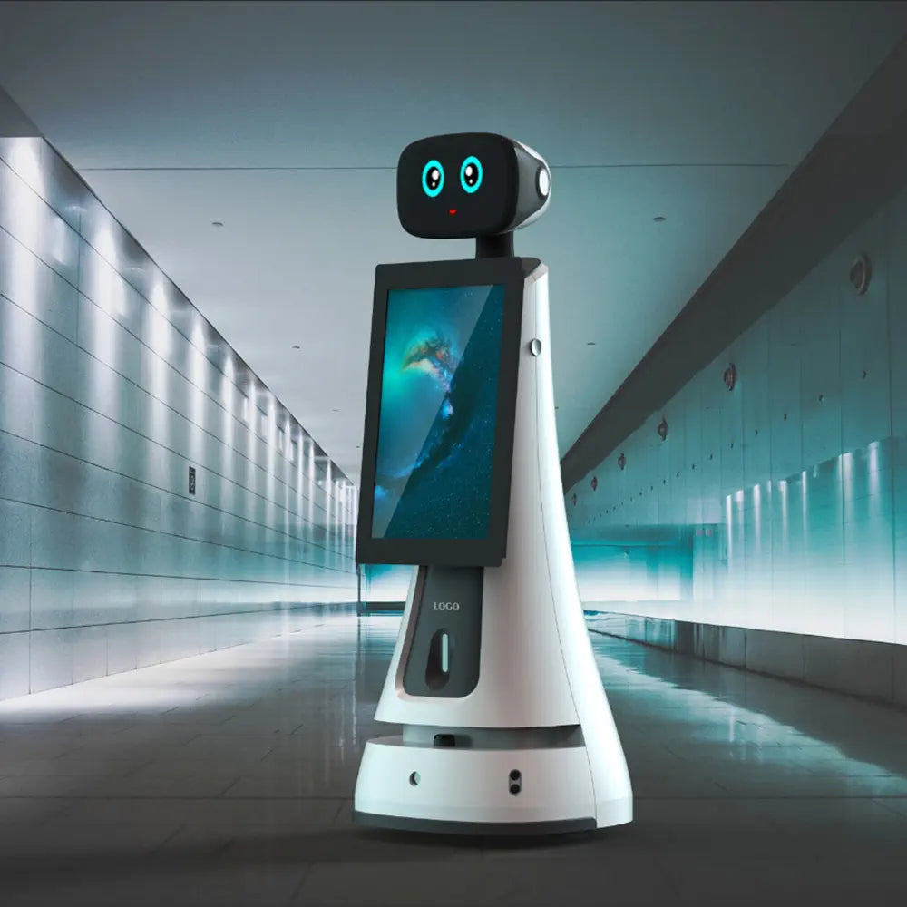 CPJROBOT AI Intelligent Humanoid Welcome Robot PPBot - RobotShop