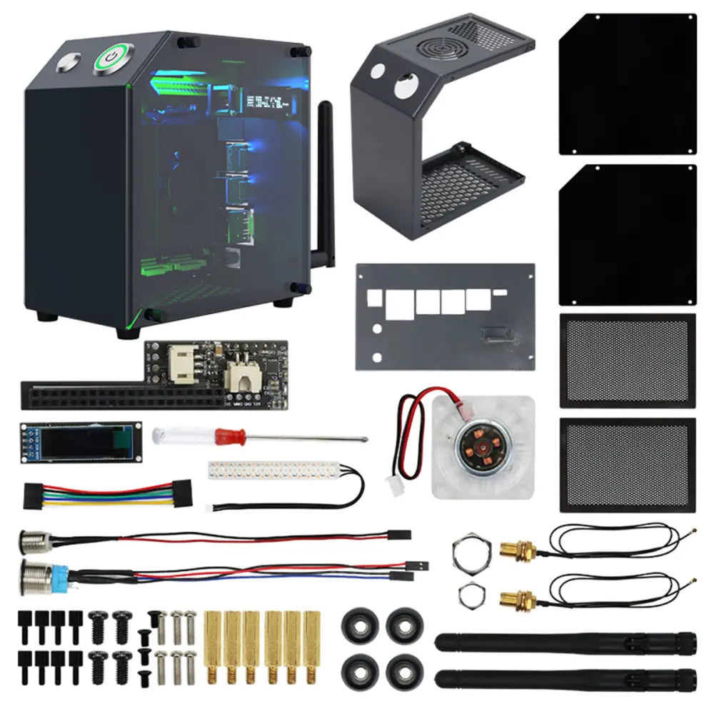 Jetson MINI CUBE NANO Case support Jetson NANO/Orin NANO SUPER/Orin NX ...