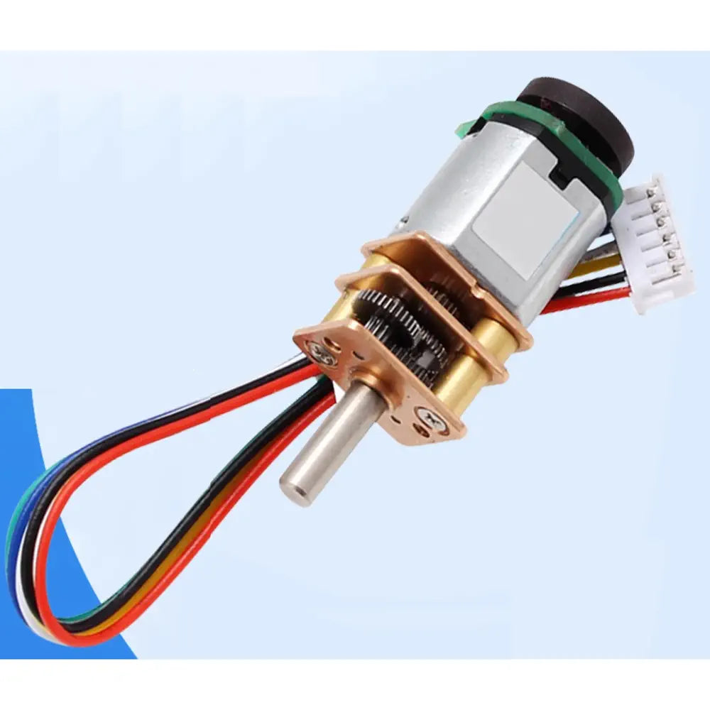 N10 Mini metal Gear Motor with magnetic encoder 3V - 2000RPM - RobotShop
