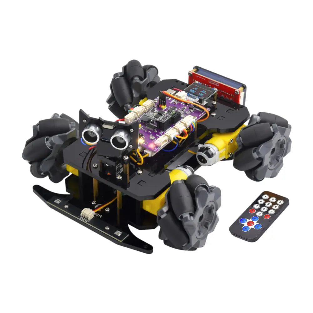 Adeept Mecanum Wheel Smart Car Kit (Compatible w/ Arduino IDE) - RobotShop