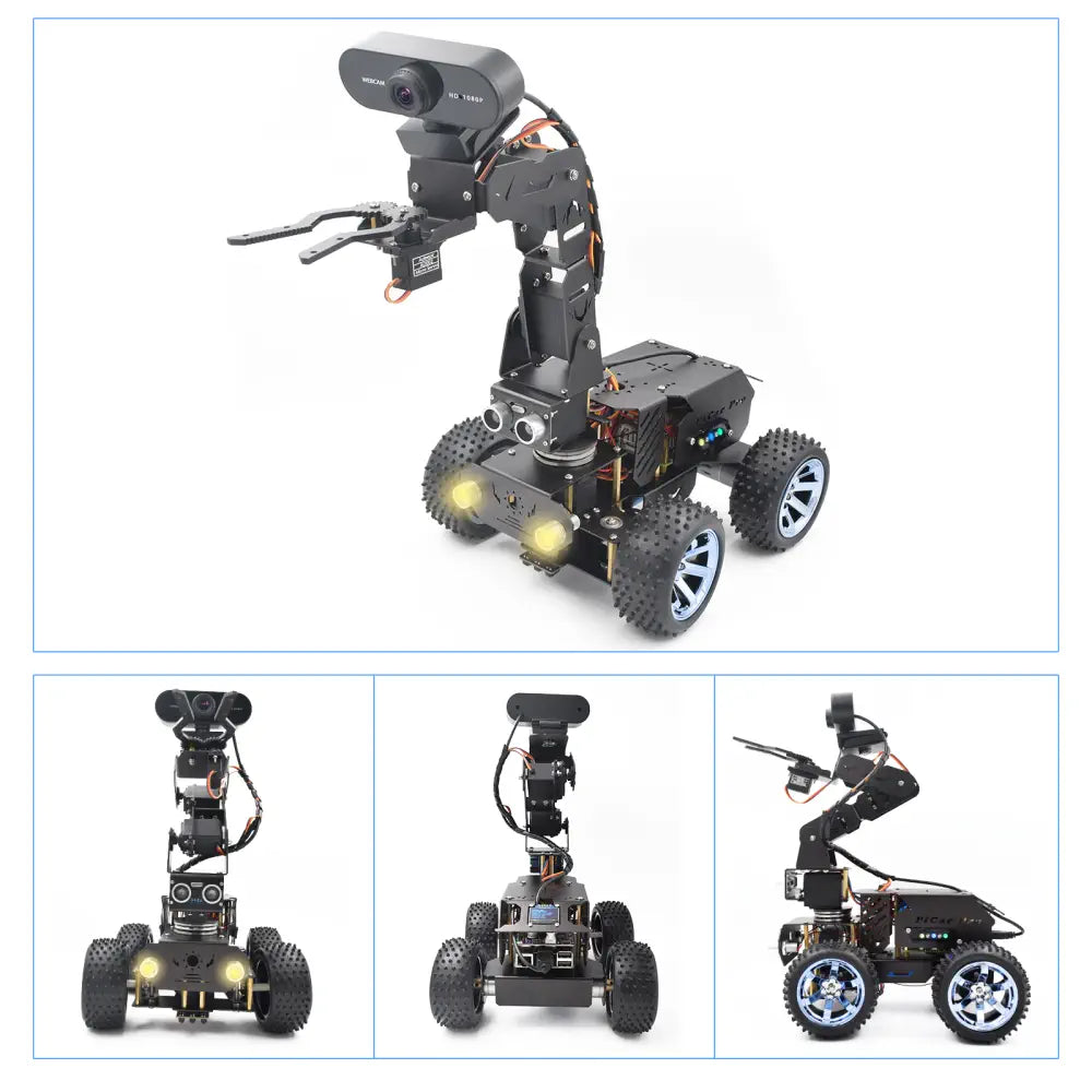 Adeept PiCar Pro V2 Kit de Voiture Intelligente avec Bras Robotique 4 ...