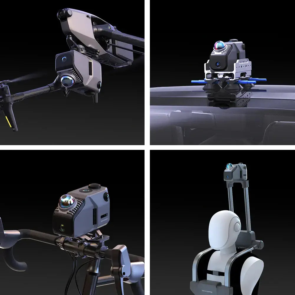 Eagle Max LiDAR Scanner 4*48MP for 3D Gaussian Splat scenes spcial ...