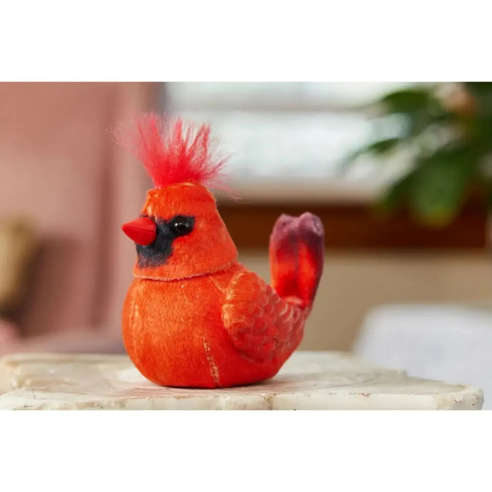 Ageless Innovation Walker Squawker Bird Interactive Companion (Cardinal ...
