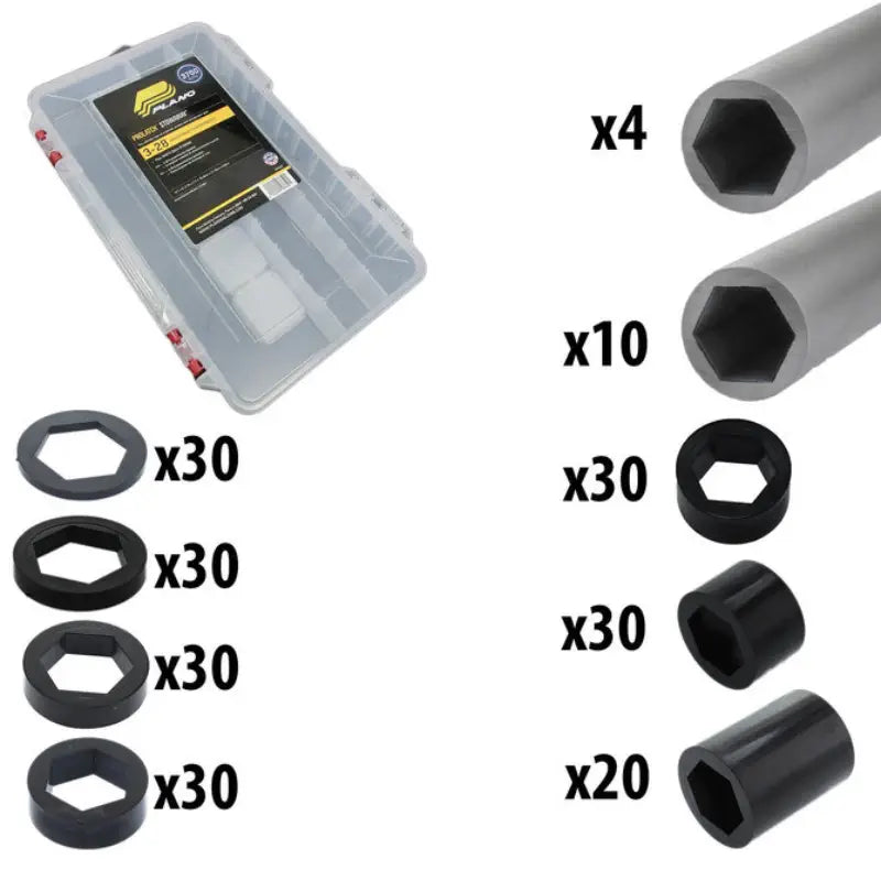 AndyMark 0.5 in. Hex Spacer Kit - RobotShop