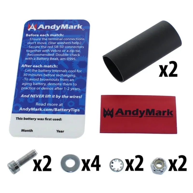 AndyMark Battery Cable Hardware Kit - RobotShop