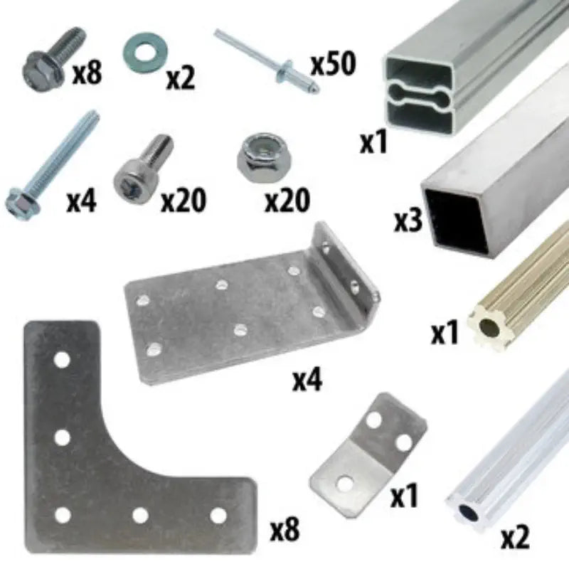 AndyMark Everybot 2022 Passive Hanger Structure Kit - RobotShop