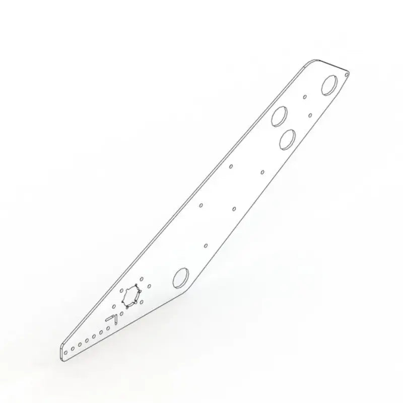 AndyMark Everybot 2023 Polycarbonate Intake Plate - RobotShop