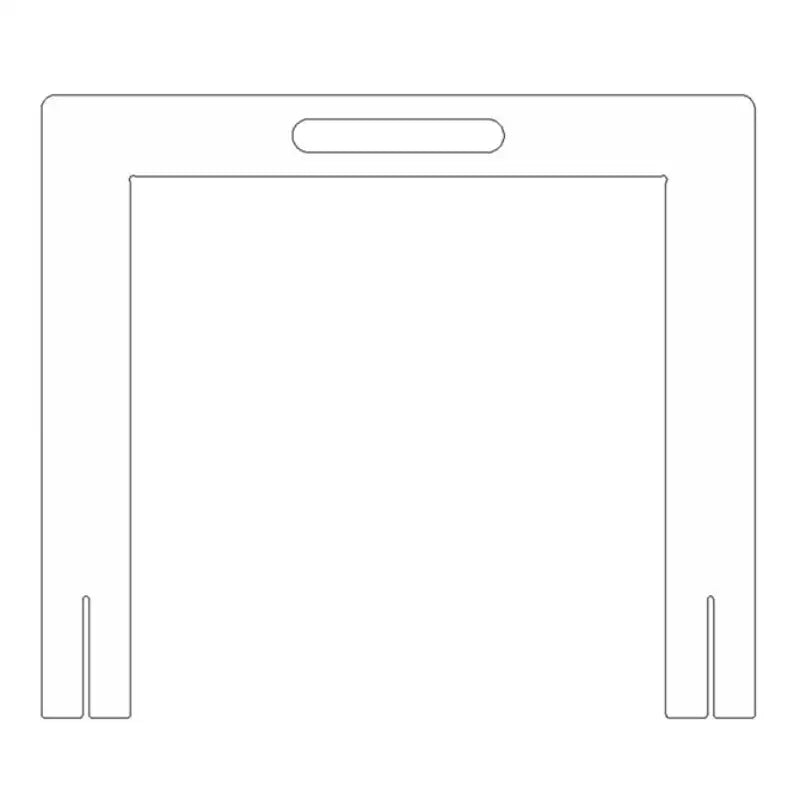 AndyMark FTC Sizing Tool Plate - RobotShop