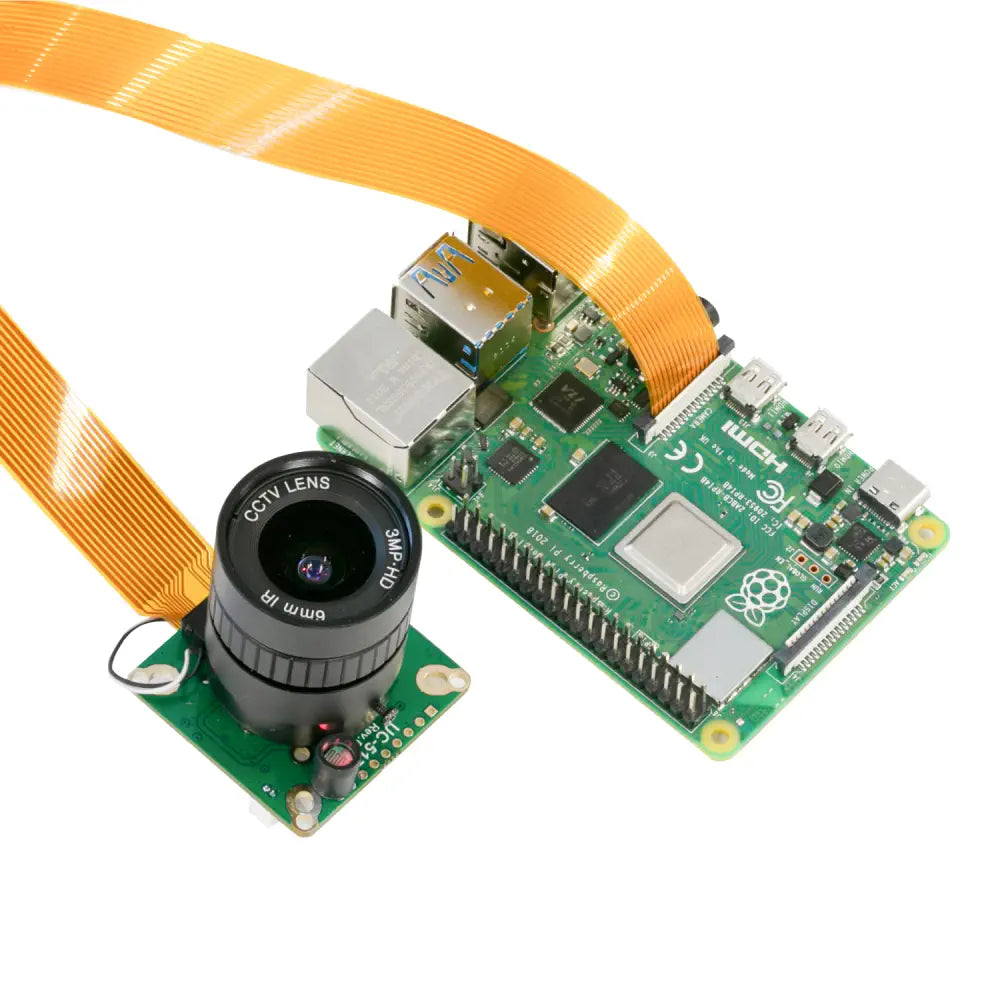 Arducam 12.3MP IMX477 IR-CUT Camera Module for Raspberry Pi (6mm CS ...