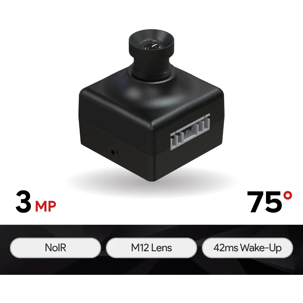 ArduCam Mega 3MP SPI Camera Module w/ M12 Lens (NoIR) - RobotShop