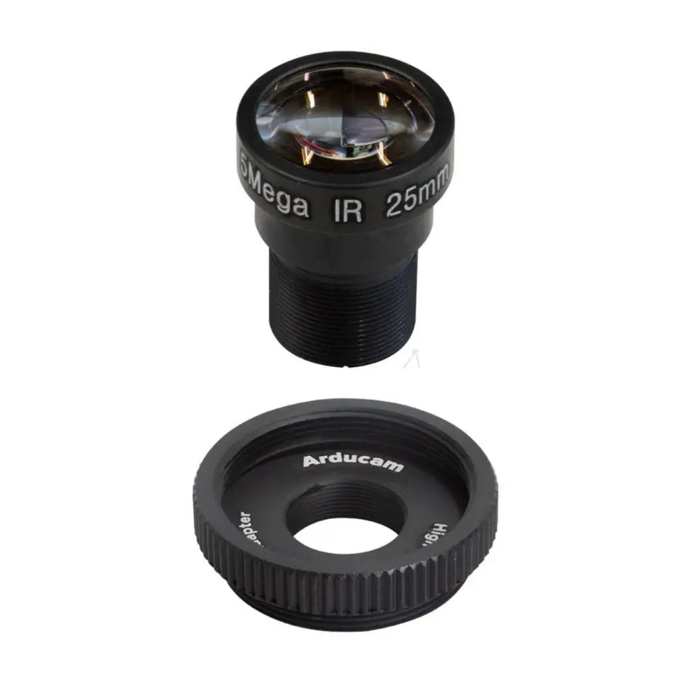 Arducam Tele 20 Degree 1/2.3 inch M12 Lens w/ Adapter for Raspberry Pi ...