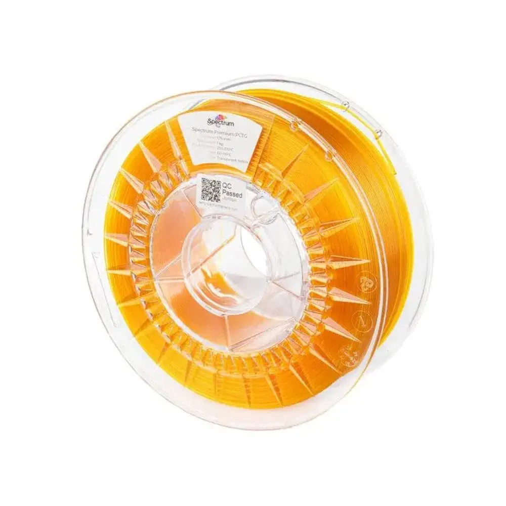 Spectrum Filaments Transparent Yellow - 1.75mm Premium PCTG Filament ...