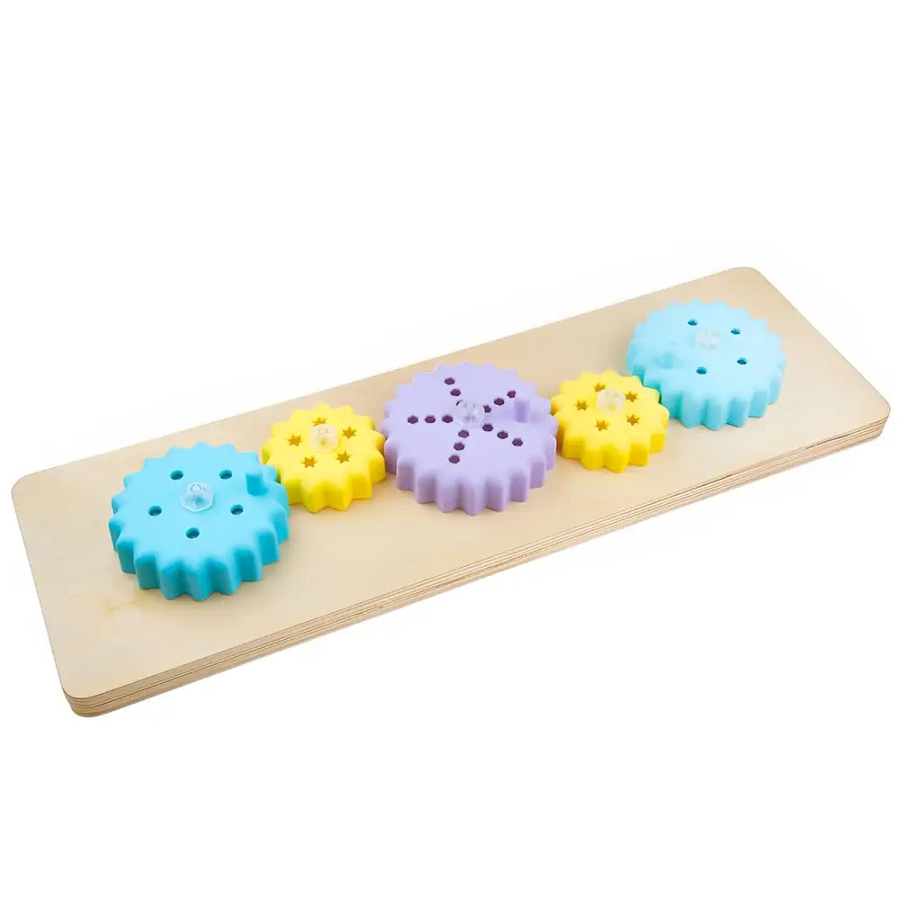 TTS Light Up Twist & Turn Cog Board Toy for Kids - Educational STEM ...