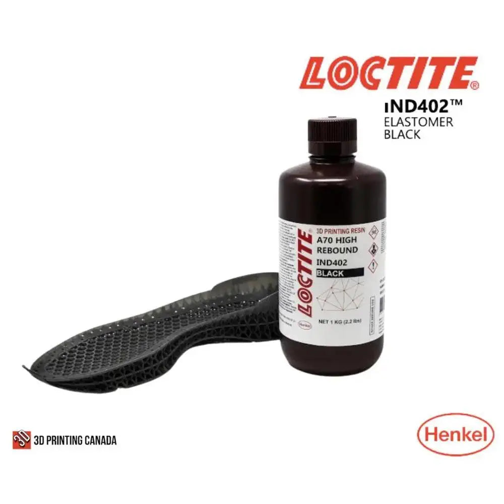 Henkel LOCTITE 3D IND402 High Rebound Resin - Black - 1kg - RobotShop