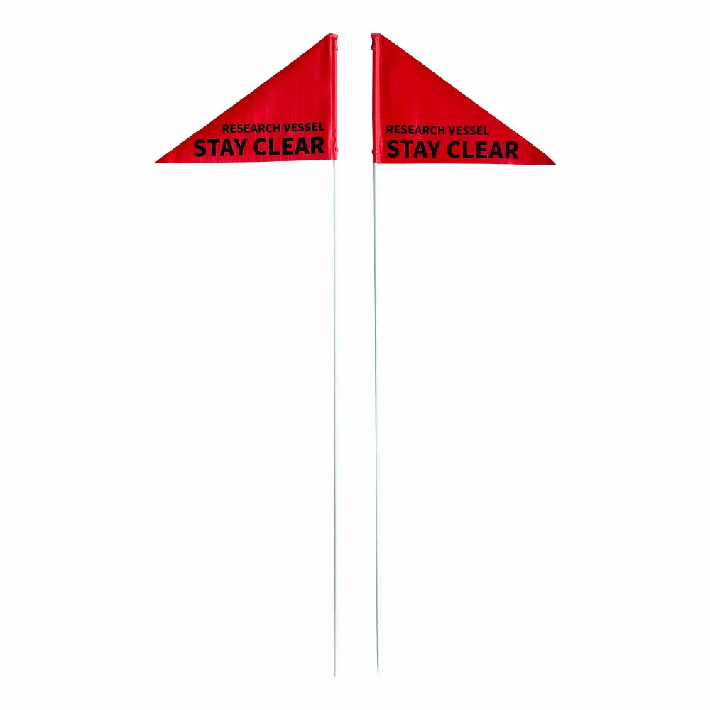 BlueRobotics High Visibility USV Safety Flag - RobotShop