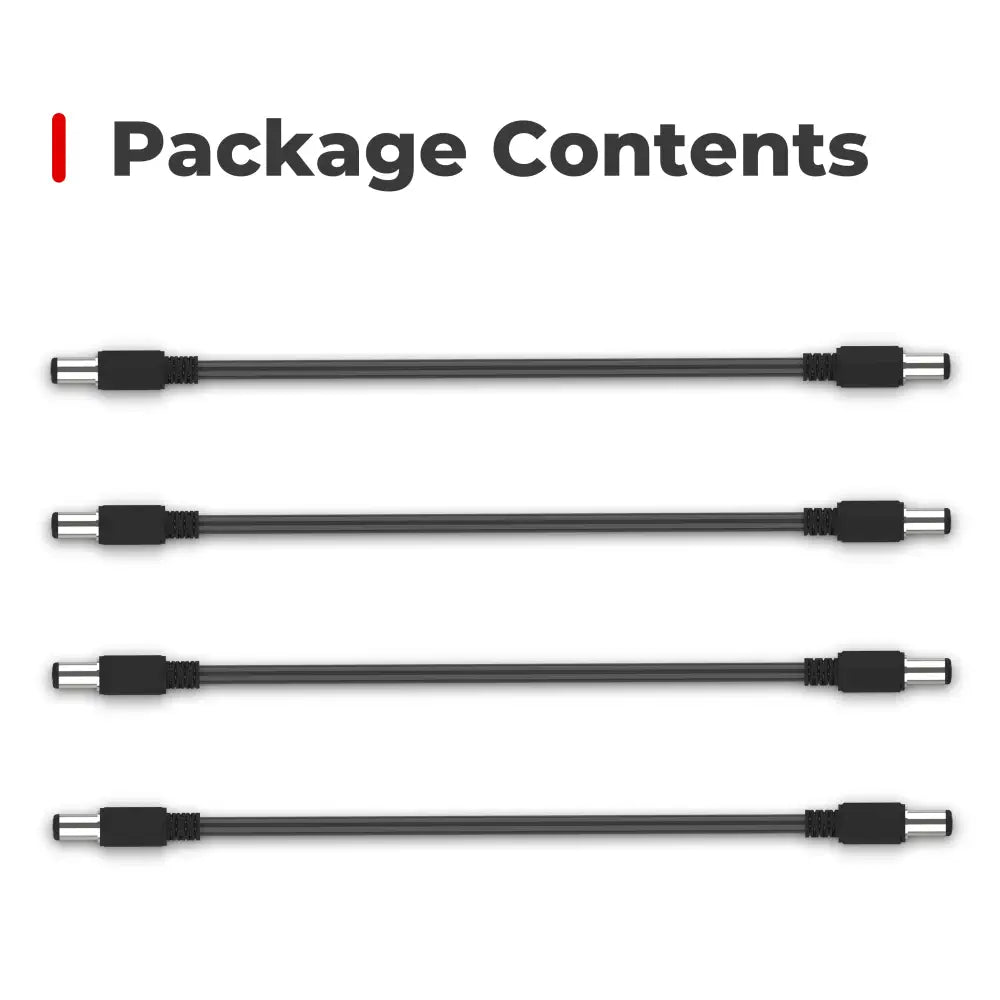Power Cable 20 cm Package - RobotShop