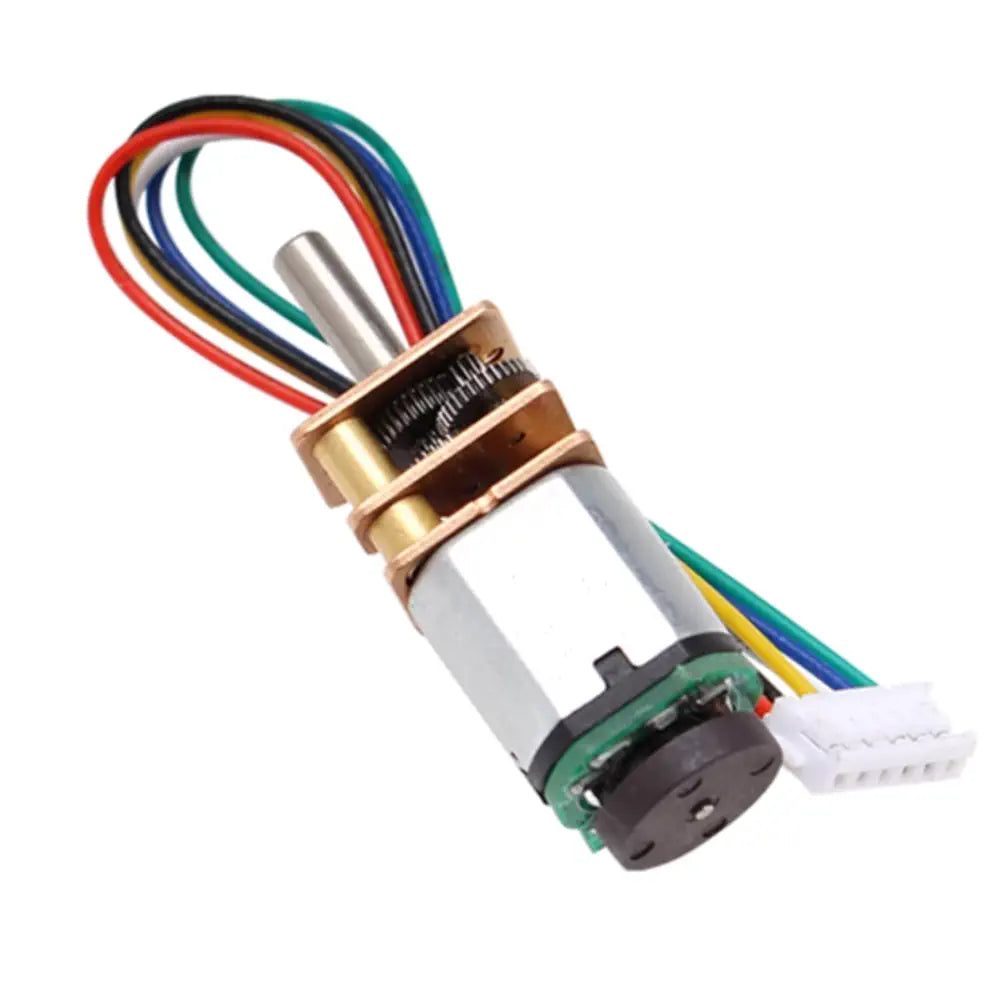 N10 Mini metal Gear Motor with magnetic encoder 3V - 2000RPM - RobotShop