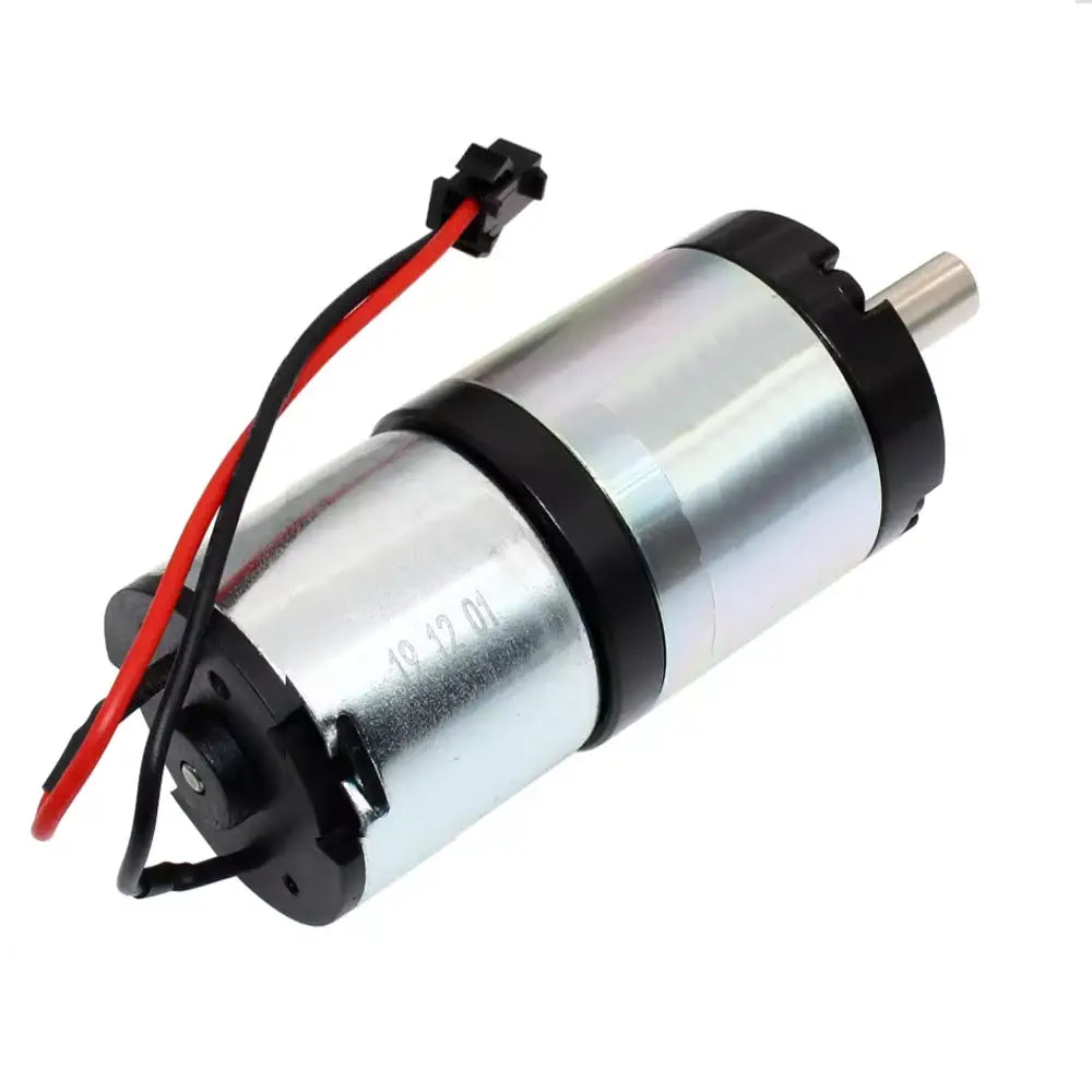 36D Planetary Gear Motor with cables and connector 12V - 52RPM - RobotShop