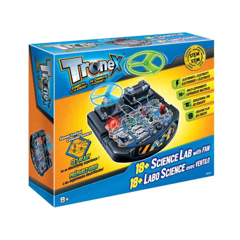 Clementoni Tronex - Science Lab w/ Fan (EN&FR) - RobotShop