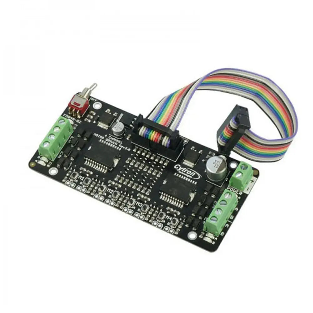 Cytron 4 Channel 7-25V, 1.5A Brushed DC Motor Controller - RobotShop