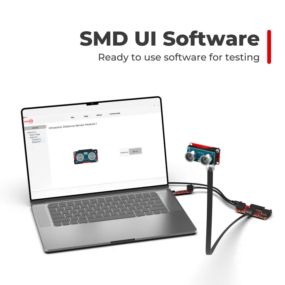 Ultrasonic Distance Sensor Add-On Module for ACROME SMD Products ...