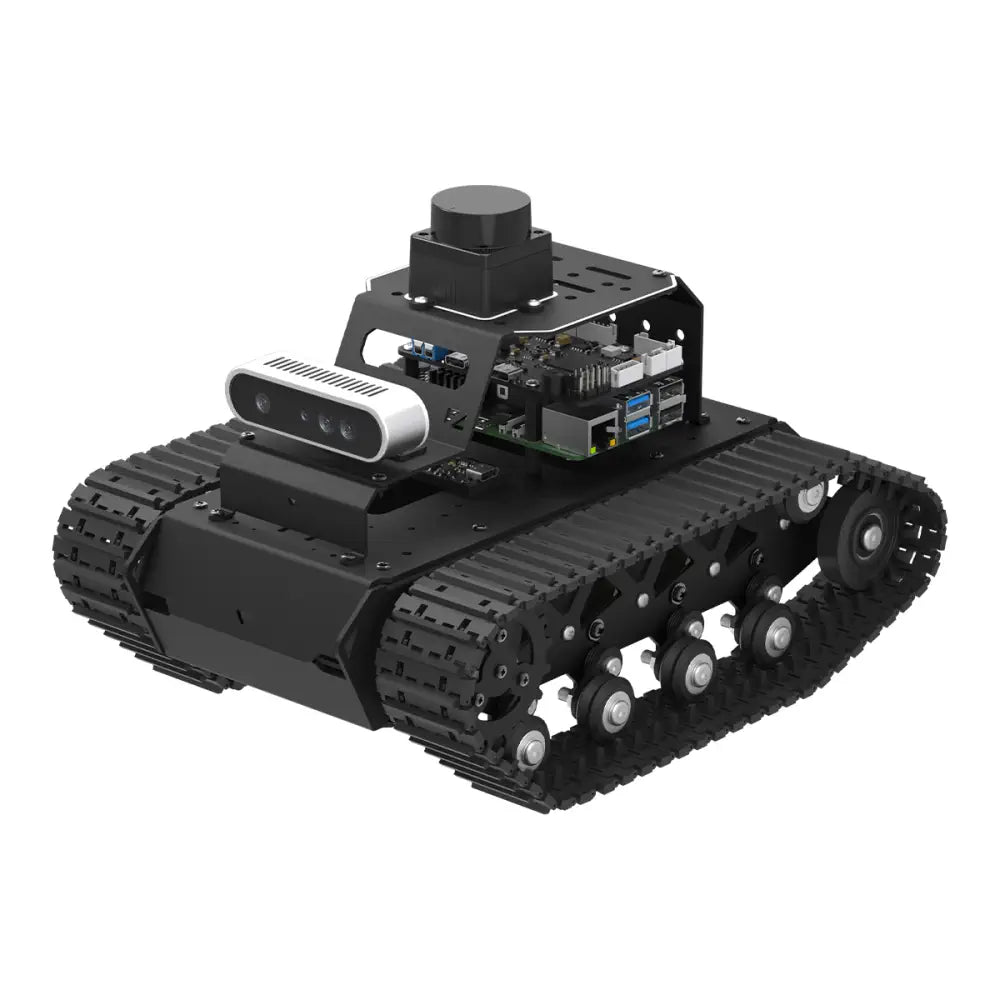 Hiwonder MentorPi T1 Raspberry Pi Robot Car – Tank Chassis, ROS2 AI ...