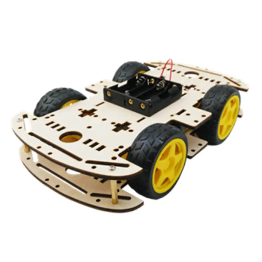 Dagu 4WD Smart Robot Car Chassis Kit for Arduino - RobotShop