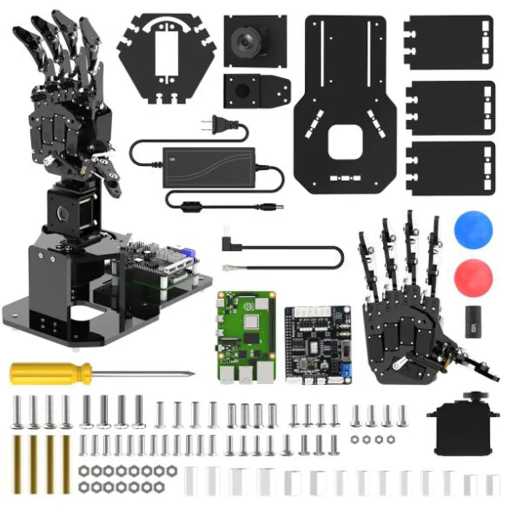 Hiwonder uHandPi Raspberry Pi Robotic Hand AI Vision Python Programming ...