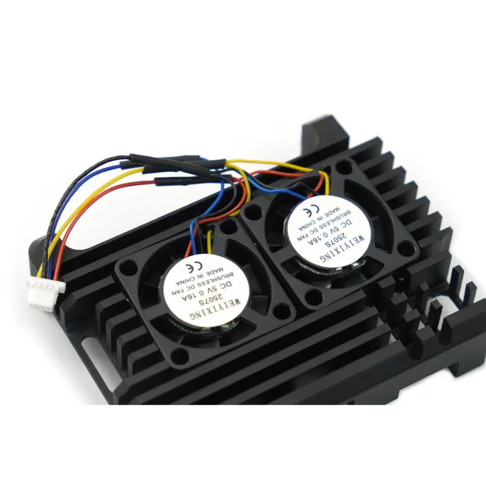 DFRobot Dual Fans Metal Case for Raspberry Pi 5 Single Board Computer ...