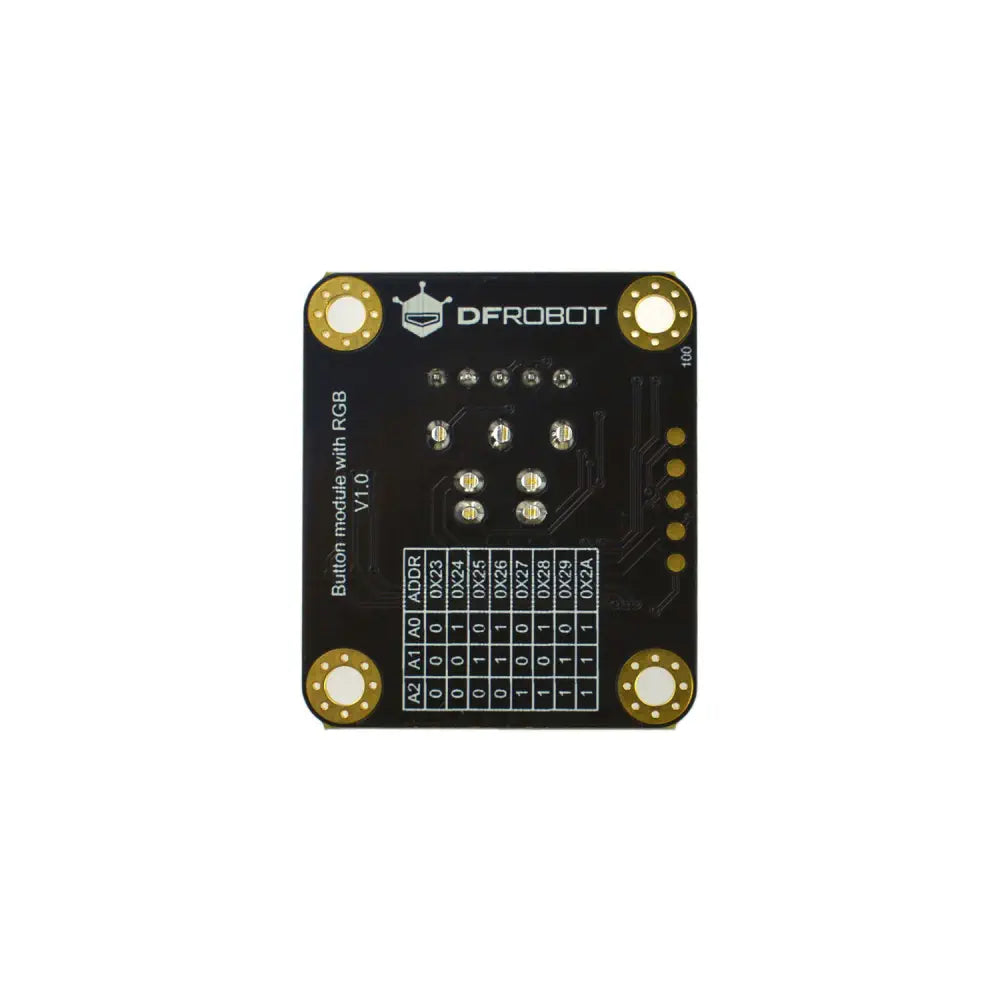 DFRobot Gravity I2C RGB LED Color Button Module - RobotShop