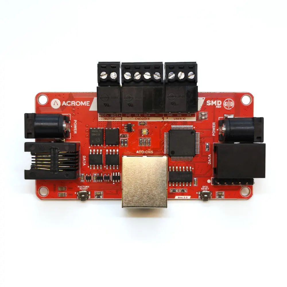 SMD RED Smart Brushed Motor Driver with Speed, Position and Current ...