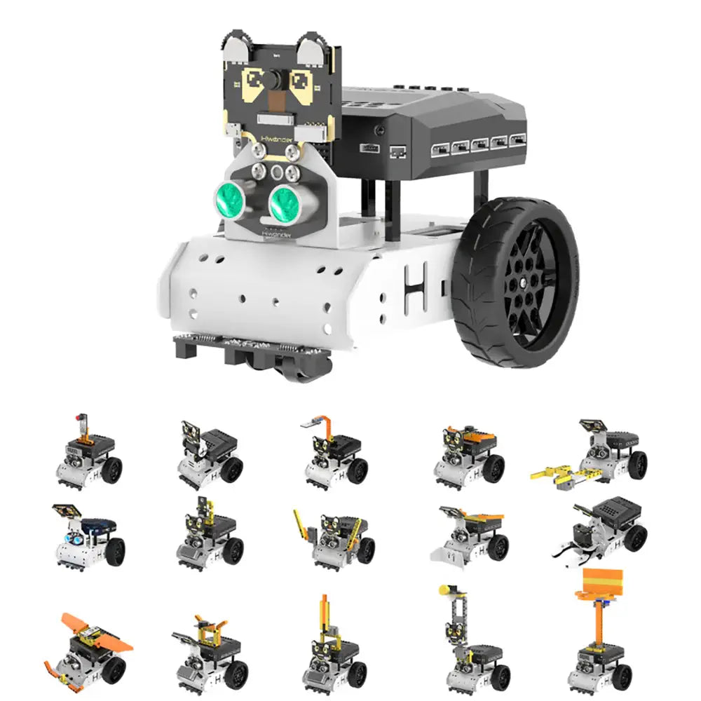 Hiwonder Ainova Pro 16 en 1 Kit de Construction Robotique Programmable ...