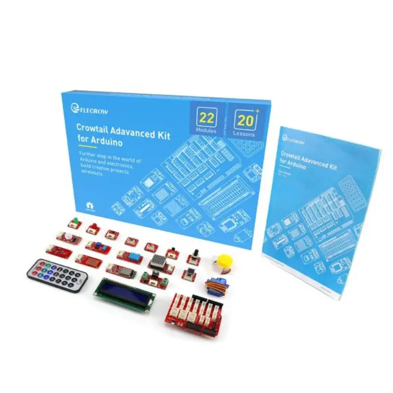 Elecrow Crowtail Advanced Kit for Arduino - RobotShop