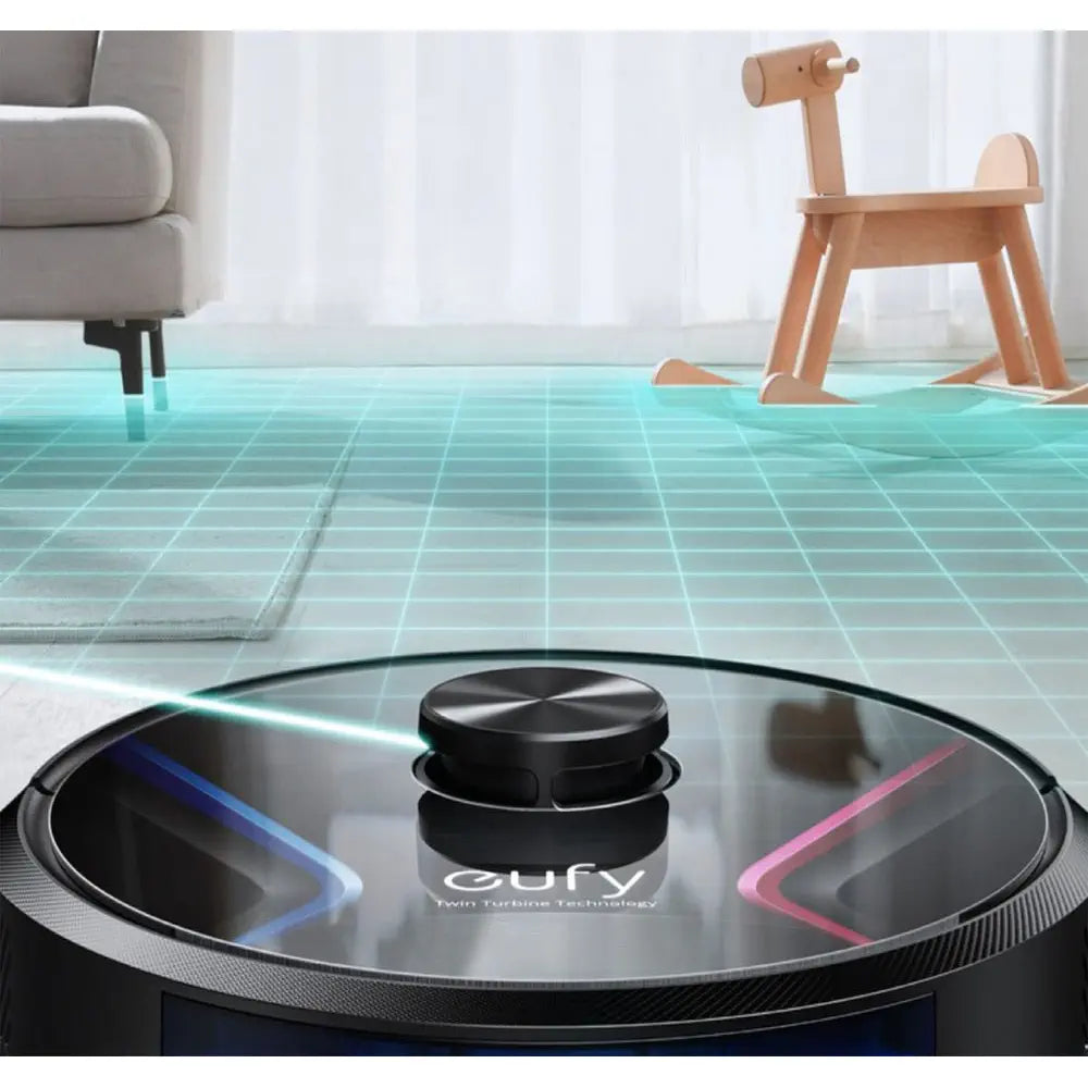 Eufy RoboVac X8 Twin-Turbine Robotic Vacuum Cleaner (Black) - RobotShop