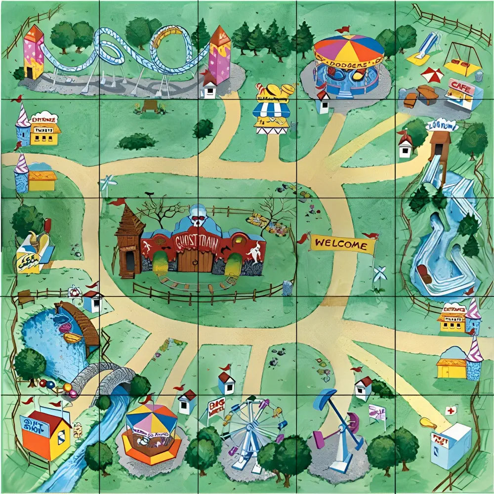 TTS Oti-Bot, Loti-Bot and Pro-Bot Floor Robot Mat Educational Playmats ...