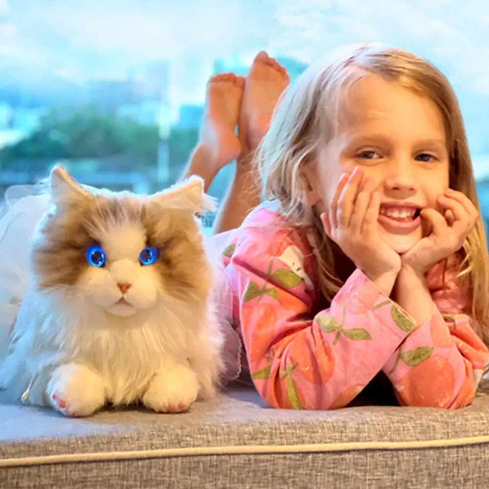Metacat Smart Robot Cat Interactive Companion Pet Robotic Pet(Ragdoll ...