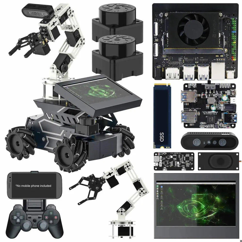 ROSMASTER M3 Pro ROS2 Robot - Jetson ORIN NANO SUPER 8GB Version ...
